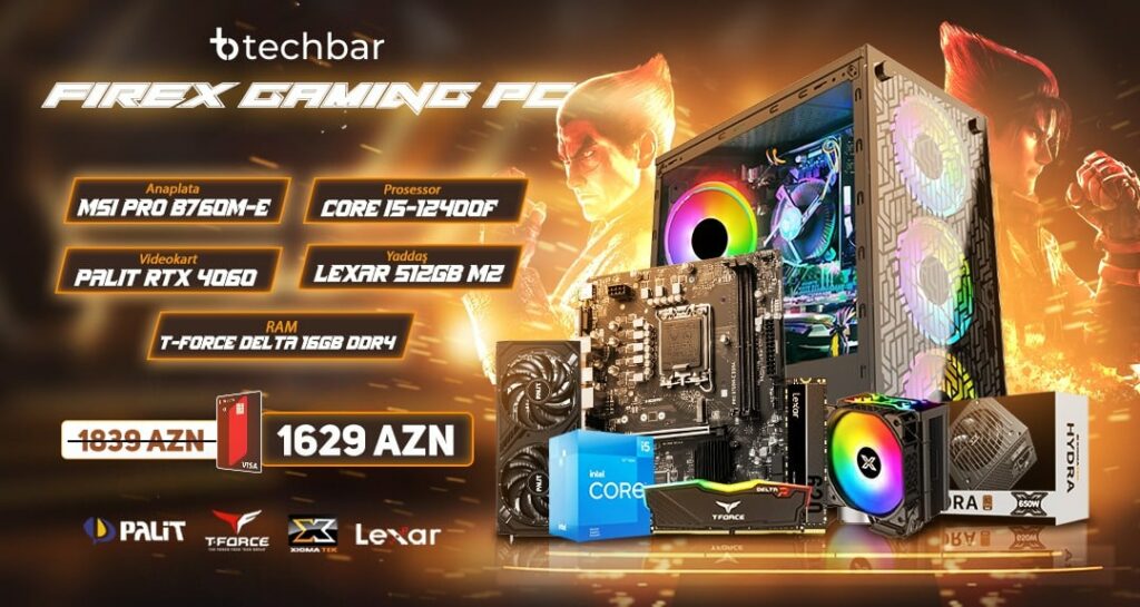 Techbar Online - Gaming PC, Komputer, noutbuk və aksesuarlar
